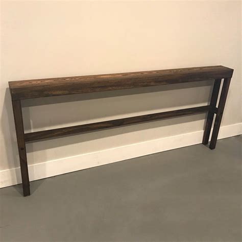 Long Thin Console Table