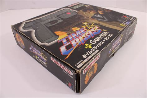 Namco Npc 103 Guncon Light Gun Controller With Time Crisis Boxed B