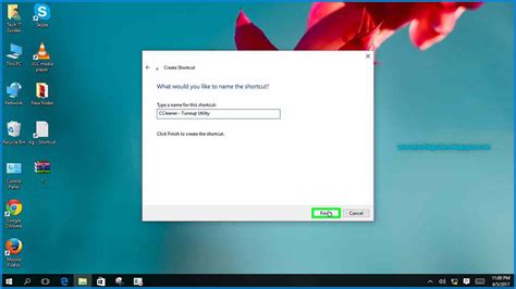 Create Windows Desktop Shortcut For Any Program File Folder