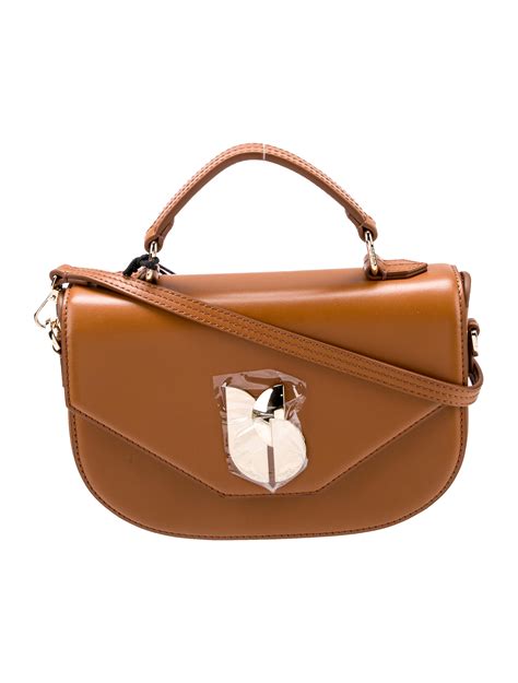 Baandsh Leather Crossbody Bag Brown Crossbody Bags Handbags W2h51277