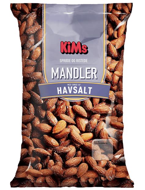 Køb Kims Saltede Mandler 350 Gr 8400 Dkk