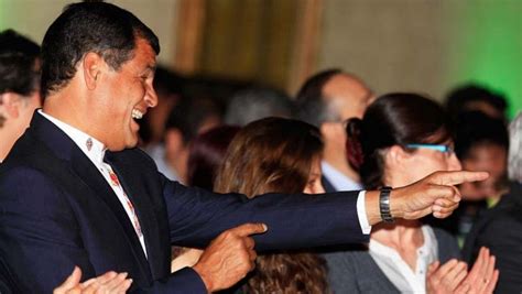 Telediario 1 Rafael Correa Presidente De Ecuador Rtve Play