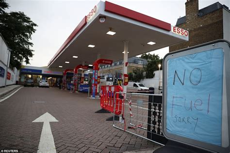 Uk Fuel Crisis Government Gaslights The Nation On Fuel Daily Mail
