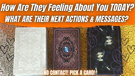 📵🕸 No Contact How Are They Feeling Today Their Next Actions