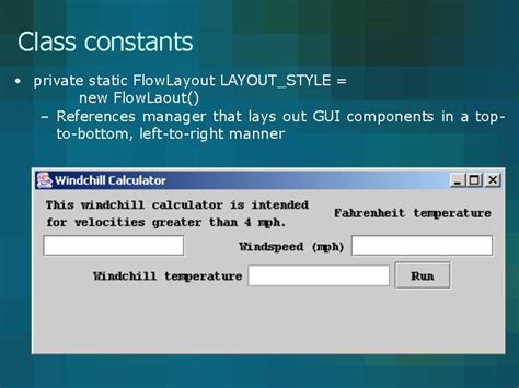 Gui Programming Graphical User Interfacebased Programming Windchill