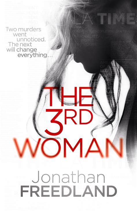 The 3rd Woman By Jonathan Freedland Blog Tour Liz Loves Books