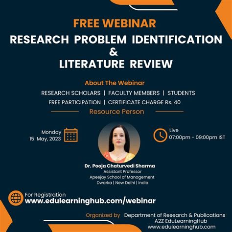 Praveenkumar K S On Linkedin 💫international Webinar On Research