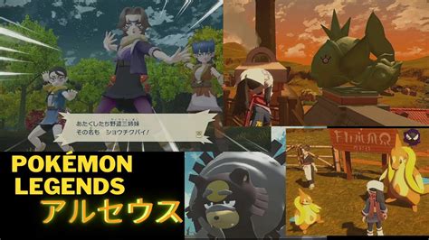 Pokémon Legends アルセウス 肆 月曜日か～ Youtube