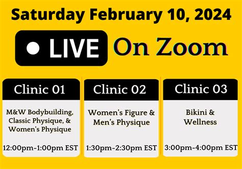 LIVE LEARN TO POSE NPC Virtual Posing Clinic