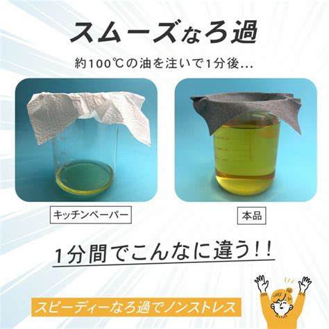【楽天市場】【送料無料】活性炭ろ過フィルター 油キレイ20枚入：通販奉行