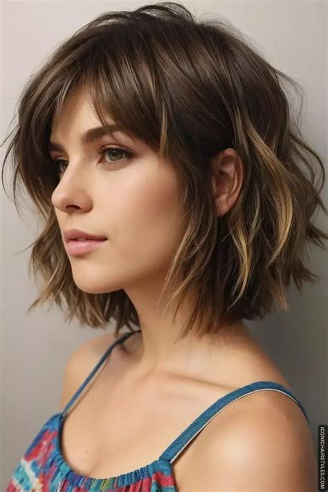 What Is A Layered Shaggy Bob Haircut And How To Style One Artofit
