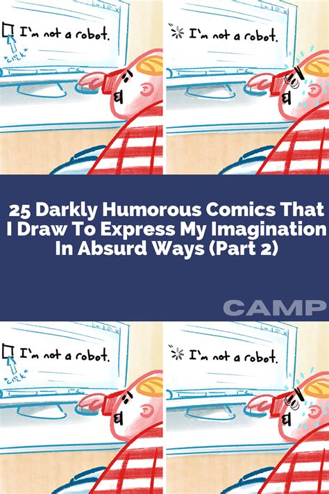 25 Darkly Humorous Comics That I Draw To Express My Imagination In