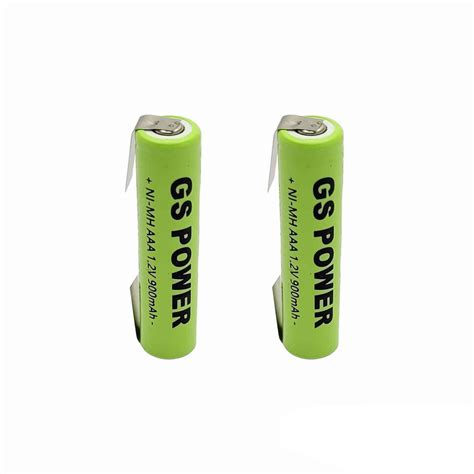 قیمت و خرید باتری نیم قلمی قابل شارژ جی اس پاور مدل Gs 900mah بسته دو عددی