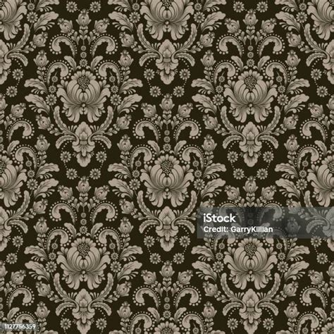 다 마스크 벡터 원활한 패턴 배경입니다 클래식 럭셔리 오래 된 구식된 장미 색 장식 로얄 빅토리아 원활한 질감 배경 화면 섬유