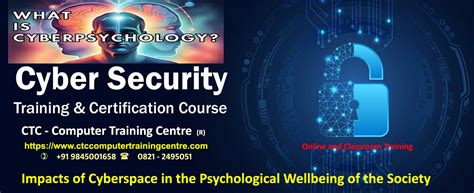 Cyber Psychology With Basic Cyber Security CTC Computer Training Centre
