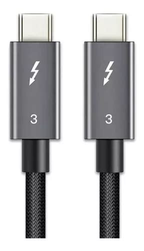Cabo Usb Tipo C Thunderbolt k gbps w Cabletime M Frete grátis