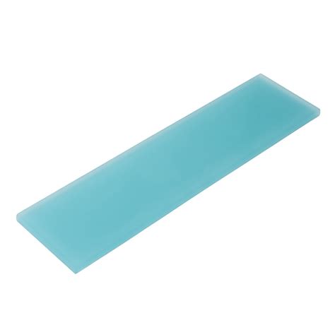 Glacier Aqua 3x12 Frosted Glass Tile Tile Club