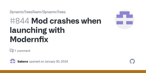 Mod Crashes When Launching With Modernfix · Issue 844