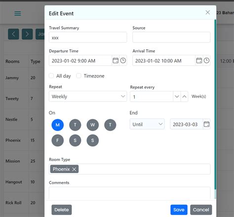 Weekly Recurring Events Not Shown Properly When Using Firstdayofweek