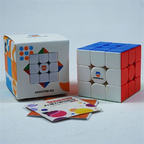 Fancy【hot Sale】gan Monster Go Magnetic 3x3 Speed Cube Stickerless Cube