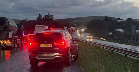 A30 Closed After Crash On Icy And Snowy Road In Cornwall Cornwall Live
