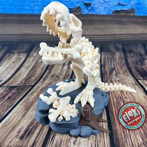 Flexi Factory Skeleton Etsy