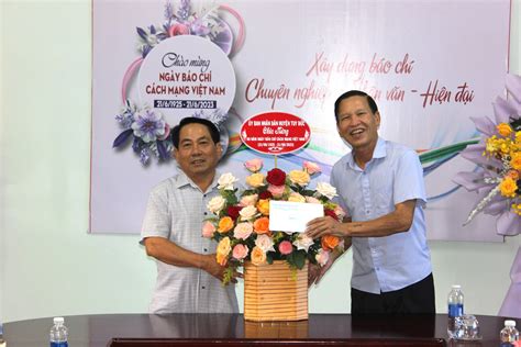 Các Cơ Quan đơn Vị Chúc Mừng Báo Đắk Nông Nhân 98 Năm Ngày Báo Chí