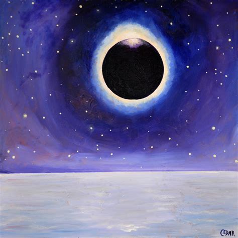 Eclipse At Sea - Art by Cedar Lee