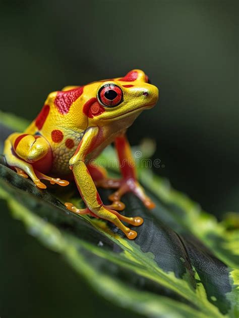 Ranas De La Selva Tropical Alguna Vez Abundantes Stock De Ilustración