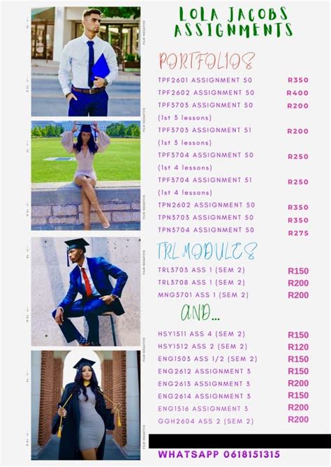 Unisa Modules Assignment Help🎓 Facebook
