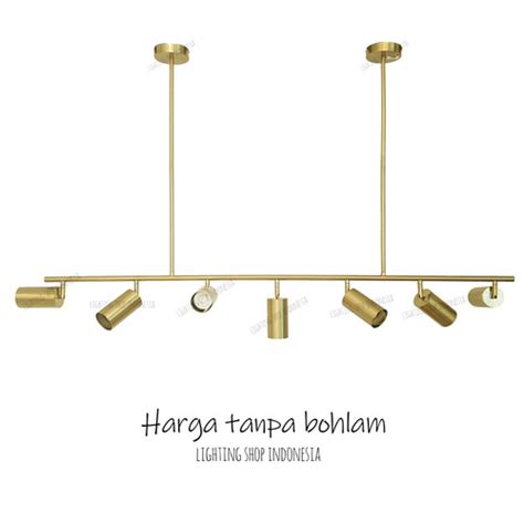Jual Lampu Gantung Gold Panjang Cm Sorot Spotlight Meja Makan Cafe Jakarta Pusat Lighting