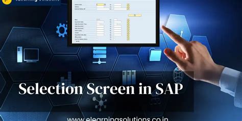 Selection Screen In Sap Elearning Solutions