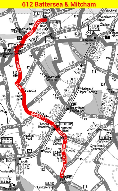Trolleybus Route 612