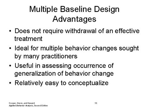 Chapter Multiple Baseline And Changing Criterion Designs