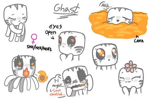 Minecraft Ghast In My Version By Xxjesicathefoxxx On Deviantart