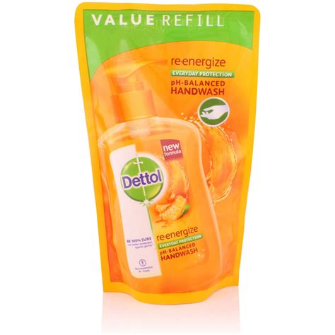 Dettol PH Balance Handwash Refill Re Energize Ml Pouch Amazon In Beauty