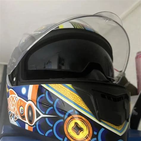 Rider Equipments 오토바이헬멧 하이바 풀페이스 디자인헬멧 오토바이풀페이스 On Bunjang With Safe Global Shipping