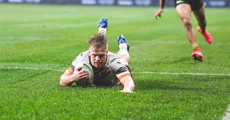 Welcome To The Nrl Reece Hoffman Wests Tigers