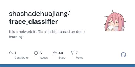 Github Shashadehuajiangtraceclassifier It Is A Network Traffic Classifier Based On Deep