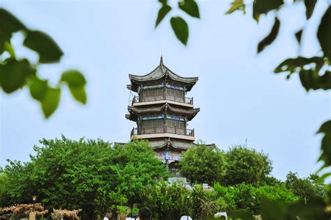 美景山东聊城东昌湖旅游区南有西子 北有东昌