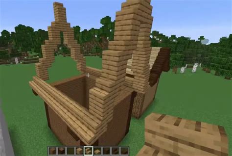 Cómo hacer un techo Minecraft Tutorial