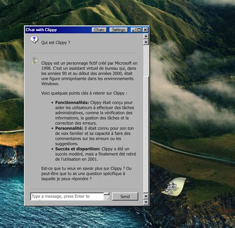 Clippy Renaît Sur Mac Boosté Par Un Llm Tournant En Local Macgeneration