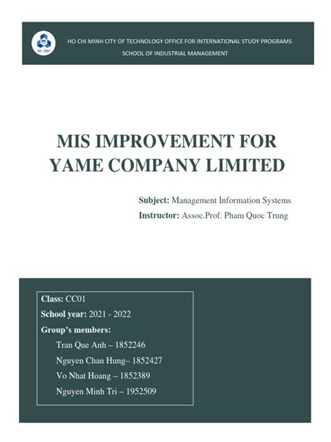 Group 3cc01mis Report Pdf Computing Business