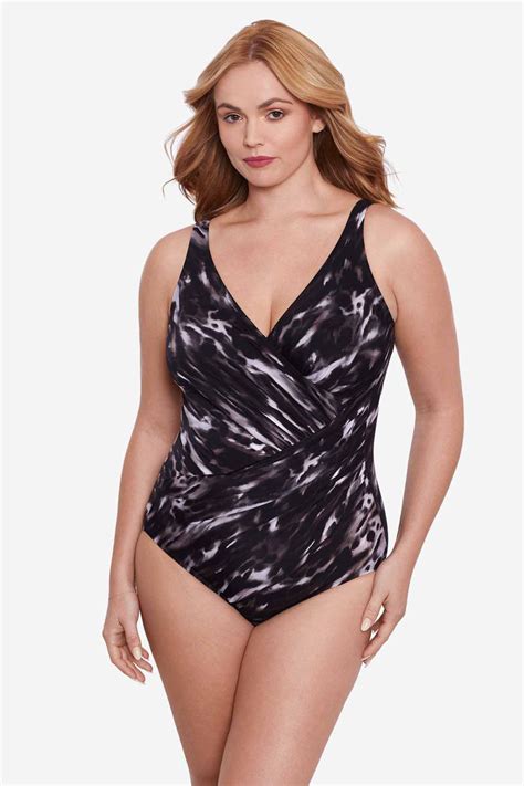 Miraclesuit Plus Size Tempest Oceanus One Piece Swimsuit