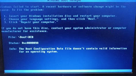 Error Code 0xc0000098 Microsoft Qanda