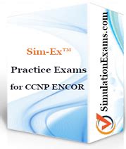 Sim Ex Practice Exams For CCNP ENCOR 350 401