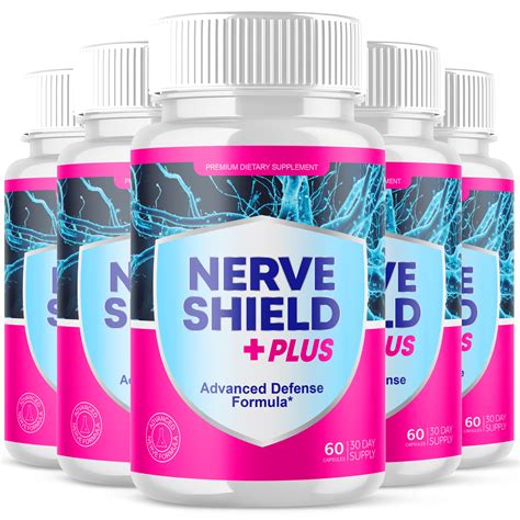 Nerve Shield Advanced Nerve Health Support Pills Natural Vitamin