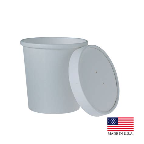Solo Khb16a 2050 Flexstyle White 16 Oz Poly Coated Paper Soup