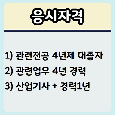 화학분석기사 응시자격 직장인도 수월하게 갖추는 방법