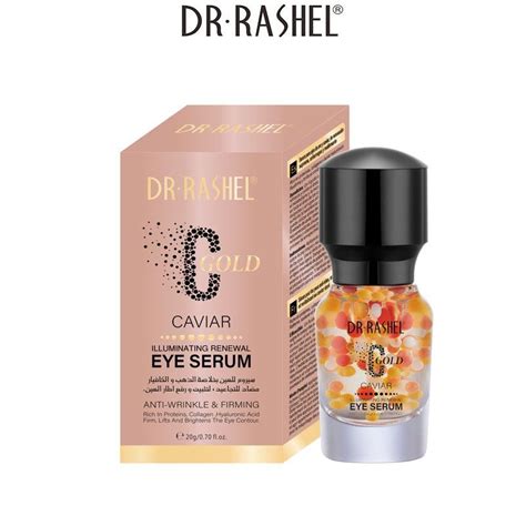 Golden caviar restoring face, wrinkle, elasticity, eye essence - Dr Rashel